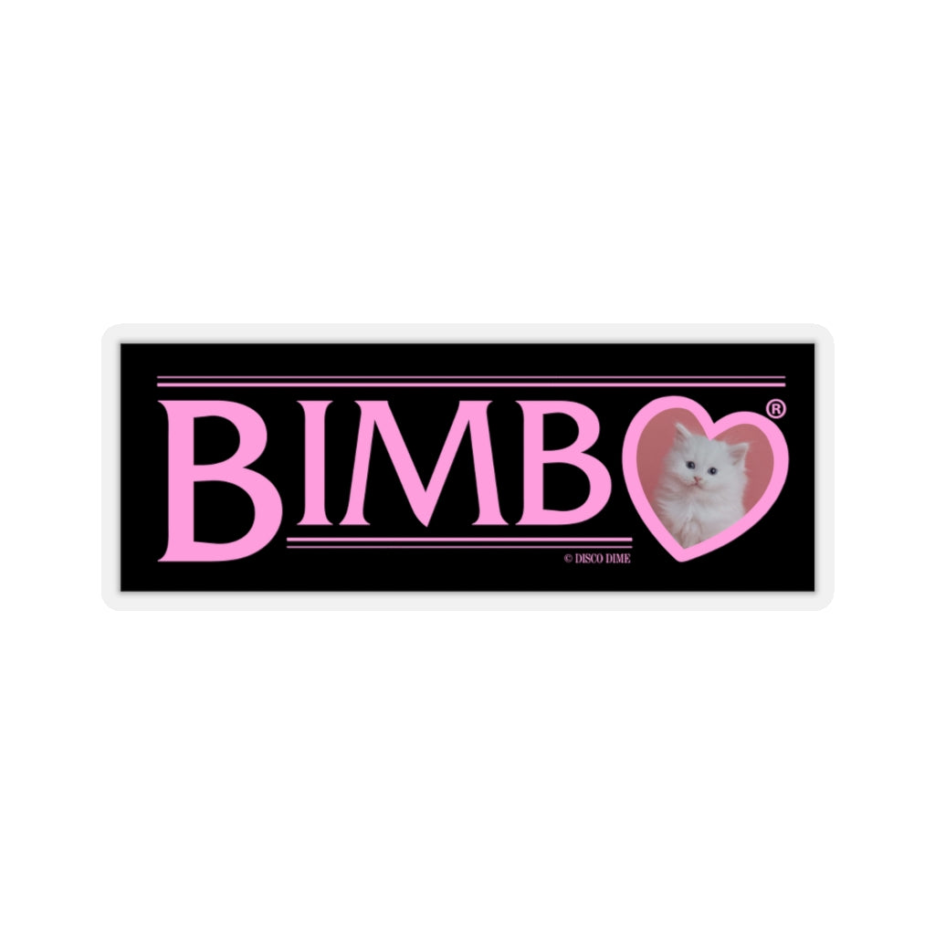 Bimbo Kitten Vinyl Sticker – Disco Dime®